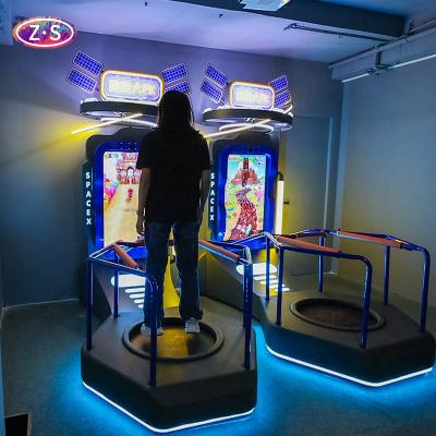 China 43-inch Interactive Trampoline Gaming System with 5 Game Modes and Online Multiplayer for Family Entertainment for sale