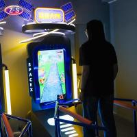 China Commercial Motion-Sensing Trampoline with Multi-Player Gaming System for Entertainment Venues and Parks for sale