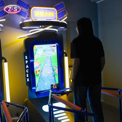China Commercial Motion-Sensing Trampoline with Multi-Player Gaming System for Entertainment Venues and Parks for sale
