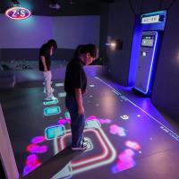 China Coin Operated Ultra Short Throw Interactive Floor Projector All-in-One Device for sale
