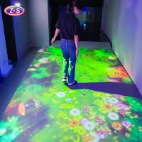 China Multiplayer Floor Interactive Display Real-Time Interaction 3LCD For Family Centers for sale