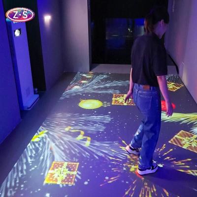 China Interactive Floor Projector 4000 Lumens 1920x1200 All In One Solution with Seamless Mobility for sale