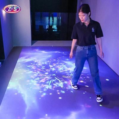 China 4000 Lumens 3LCD Interactive Floor Projector 1920x1200 Ultra Short Throw Laser for sale