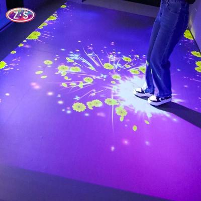 China Commercial Interactive Floor Projector 80 Game Scenes 4000 Lumens 3LCD for sale