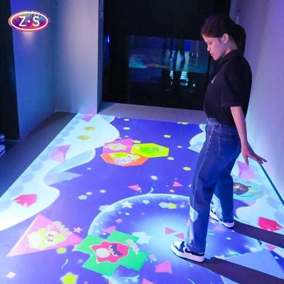 China Interactive Floor Projector 4000 Lumens with 80 Built-in Games for Commercial Use for sale