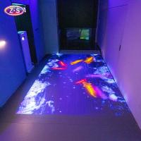 China Smart Learning Solutions All In One Interactive Floor for Kids and Families for sale