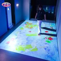 China Smart Motion Sensing Interactive Floor Projector 4000 Lumens 1920x1200 for sale