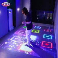 China Interactive Floor Projector 4000 Lumens Motion Sensing System with 80 Game Scenes for sale