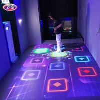 China Compact All In One Interactive Floor Projector 4000 Lumens 1920x1200 Multi Scenario Game for sale