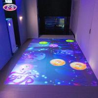 China Multi Scenario Interactive Floor Games System with 4000 Lumens Brightness and 1920x1200 Resolution for sale