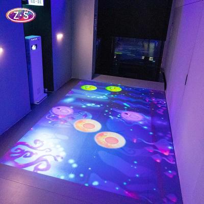 China All-in-One Interactive Floor Projector System with 4000 Lumen 3LCD Laser and 1920×1200 HD Resolution for Theme Parks for sale