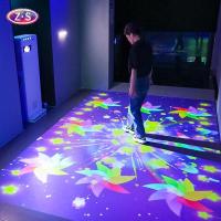 China Interactive Floor Projection Games 80 HD Assets 4000 Lumen Laser Light for Science Centers for sale
