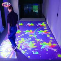 China 1920x1200 Interactive Floor Display System with 4000-Lumen 3LCD Laser Projector and 80+ Ultra-HD Scenes for sale