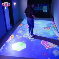 China All In One Interactive Floor Projector 1920x1200 3LCD Laser Ultra Short Throw for Museums Hotels for sale