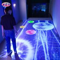 China Portable Interactive Floor Projector 4000 Lumens 3LCD HD All-in-One System for sale