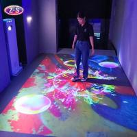 China All In One Interactive Floor Projector 1920x1200 3LCD Laser Ultra Short Throw for Museums Hotels for sale