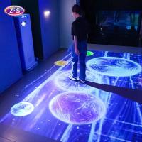 China All In One System Interactive Floor Projector 80 Scenes Portable Plug And Play for sale