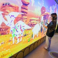 China Laundromat Play Corner Using Interactive Coloring Wall for Chore-Time Entertainment for sale