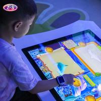 China Interactive Coloring Wall Family Entertainment Center with Radar Sensing Technology 10 Play Modes for sale