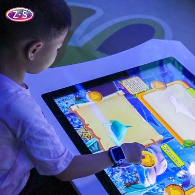 China Interactive Coloring Wall with Real-Time Recognition System for Kids Play Areas for sale