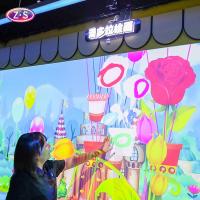 China 10 Games Drawing Alive Interactive Wall Games 3D Art Experience 3800 Lumen Projector for sale