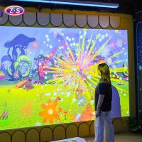 China Interactive Coloring Wall with Seasonal Updates Halloween Christmas Summer Beach for sale