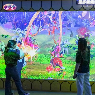 China Digital Painting MultiTouch Surface Interactive Display 55 Inch for Tech Showcases for sale