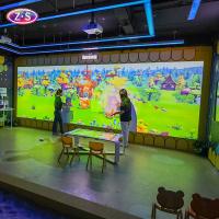 China AR Drawing Interactive Wall Game 3800 Lumen Projector Long Life Light Source for sale