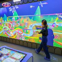 China Interactive Alive Drawing Game 10 Scenes Motion Sensing Projection for Kids Engagement for sale
