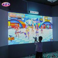 China Laser 3D Interactive Wall Projection Game System 3800 Lumens 30 Games for sale