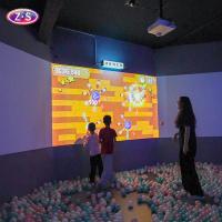 China One-Piece Design Throw Ball Projection Game Pirate Ship Adventure for Urban Parks 1080P HD for sale