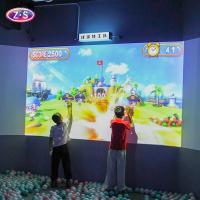 China Compact All In One Interactive Wall Projector Game 20000 Hours Laser Light Source Multi Point Motion Tracking for sale