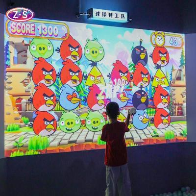 China Interactive Wall Projection Gaming System with 30+ Games, 3800-Lumen Laser Projector, and 3m×2.2m Play Area for sale