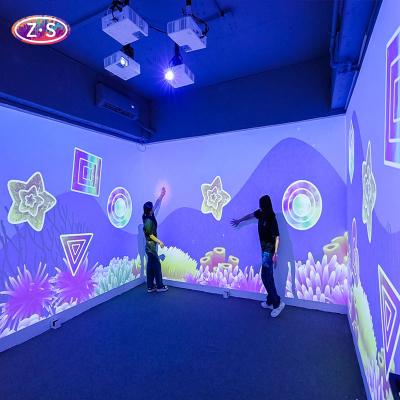 China Interactive Projection Solution Immersive Interactive Space for Entertainment Venues for sale