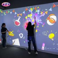 China Vibrant Visuals Holographic Entertainment Interactive Projection System For Resort for sale