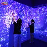 China 1080P Wall Floor Interactive Hologram Display with Full HD Resolution and Multi-Surface Projection for Product Launches for sale