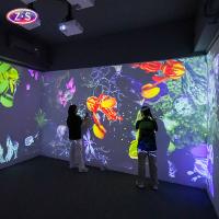 China 80 Themes Immersive Interactive Wall Projection System with Zero Latency Touch Response for Restaurants and Bars for sale