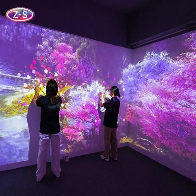 China Dynamic Holographic Display 4000lm Immersive Projection System with 1920×1080 Resolution and 80+ Interactive Scenes for sale