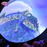 China Custom Interactive Dome Projection Equipment for Commercial Entertainment for sale