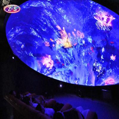 China Large Scale Immersive Interactive Dome Projection Display for Exhibitions for sale