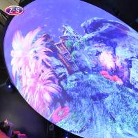 China Interactive Dome Projection Solution 3m Diameter for Public Spaces Immersive Media for sale