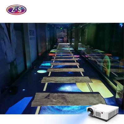 China 1024x768 Interactive Floor Projector Games with 80+ Thematic Scenes and DLP Projection Technology for sale