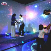 China Immersive Trampoline 3D Projection Trampoline Game With Real Time Stellar Effects for sale