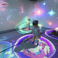 China Interactive Trampoline High Elastic Safe Jump Arena With Immersive Visuals for sale