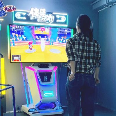 China All In One Motion Sensing Game System 65 Inch Display Dual Player Modes for Party Venues for sale