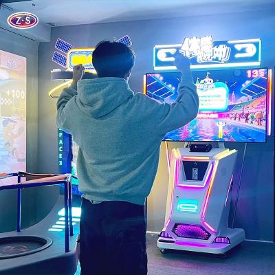 China Motion Sensing Interactive Game Machine 65 Inch Display for Commercial Arcades for sale