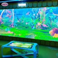 China Interactive Alive Drawing Game 10 Scenes Motion Sensing Projection for Kids Engagement for sale