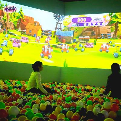 China Multi Point Interactive Wall Projector Game All In One Entertainment System 30 Games for sale