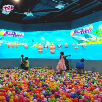 China 3D Multi Point Interactive Wall Game 30 Games for Kindergarten Play for sale