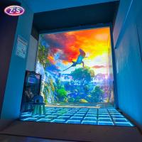 China Advanced LED Projection Cinema System Panoramic Immersive Visual Spaces 360 Degree for sale